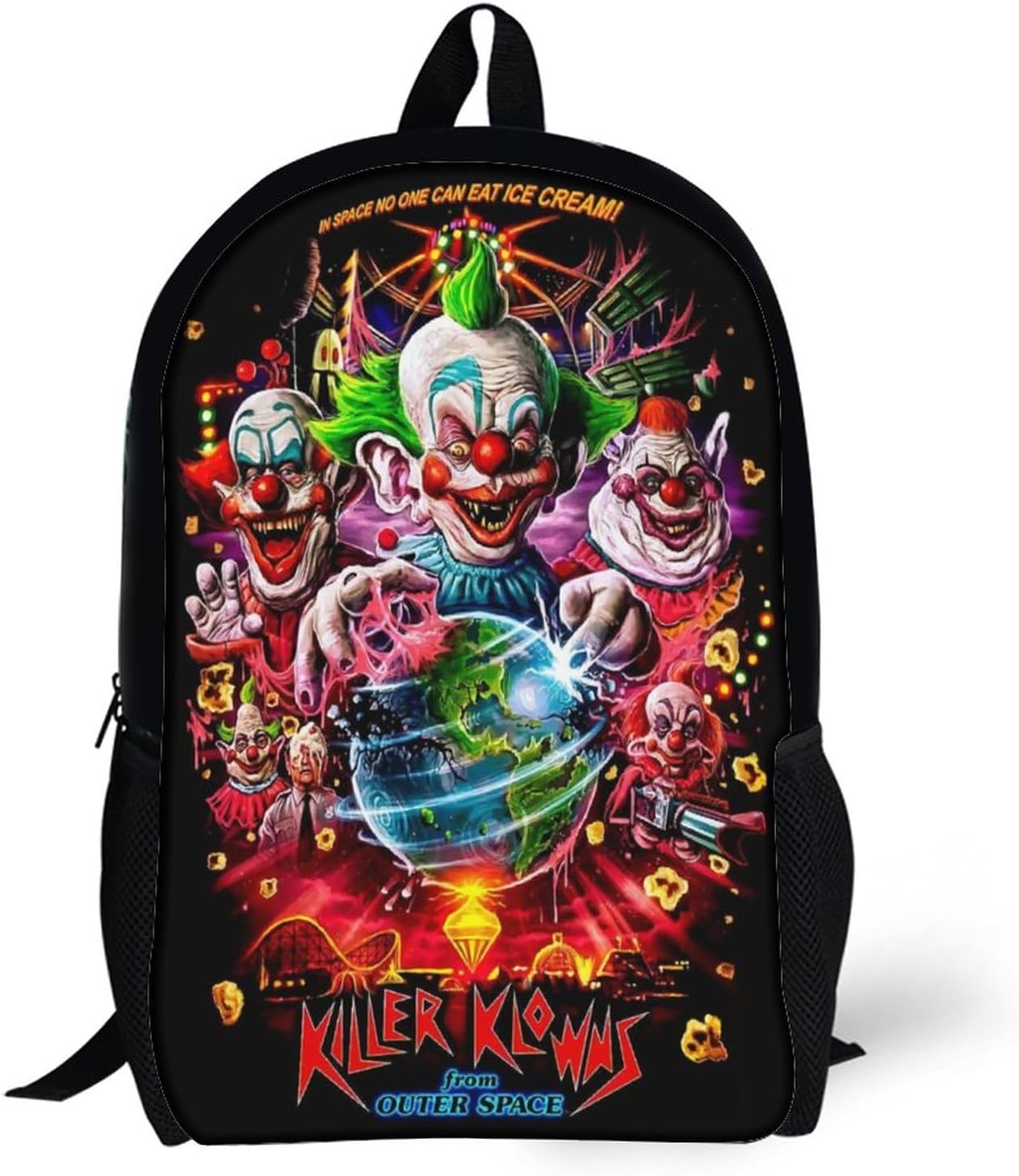 Amazon.com: Killer Klowns from Outer Space Anime Backpack 17 Inch Cute ...
