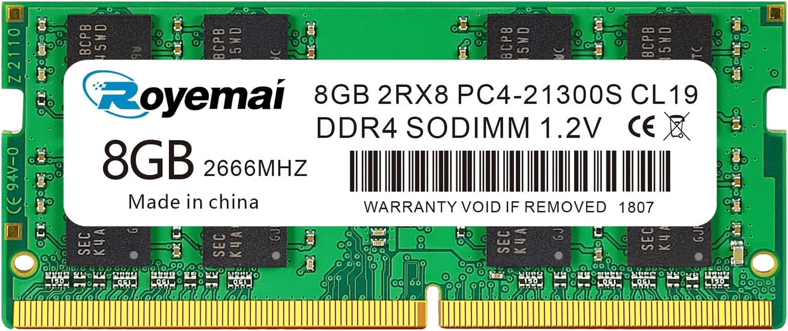 PC3-10600 DDR3 1333 8GB Kit (2x4GB) RAM PC3 10600S 1333MHZ 2Rx8 204-pin ...