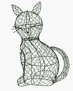 Cat Frame Topiary 36''H : Amazon.ca: Home