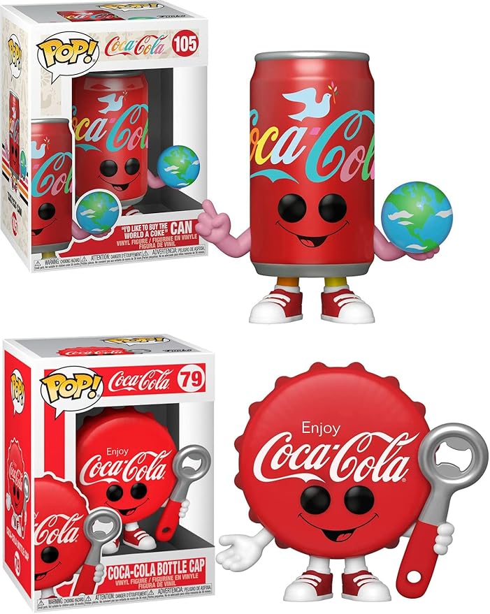 Coca-Cola Lover Funko Bundle: Funko Pop! Coca-Cola Can I'd Like to Buy ...
