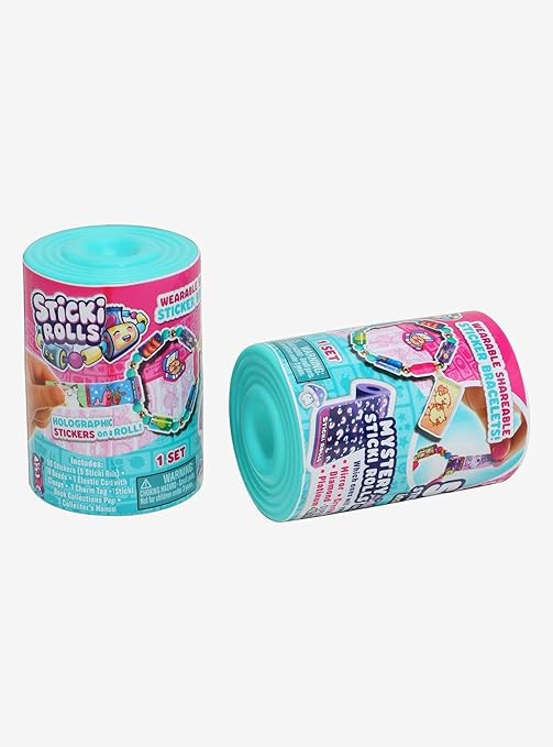 Amazon.com: Sticki Rolls Sticker Blind Capsule Bracelet