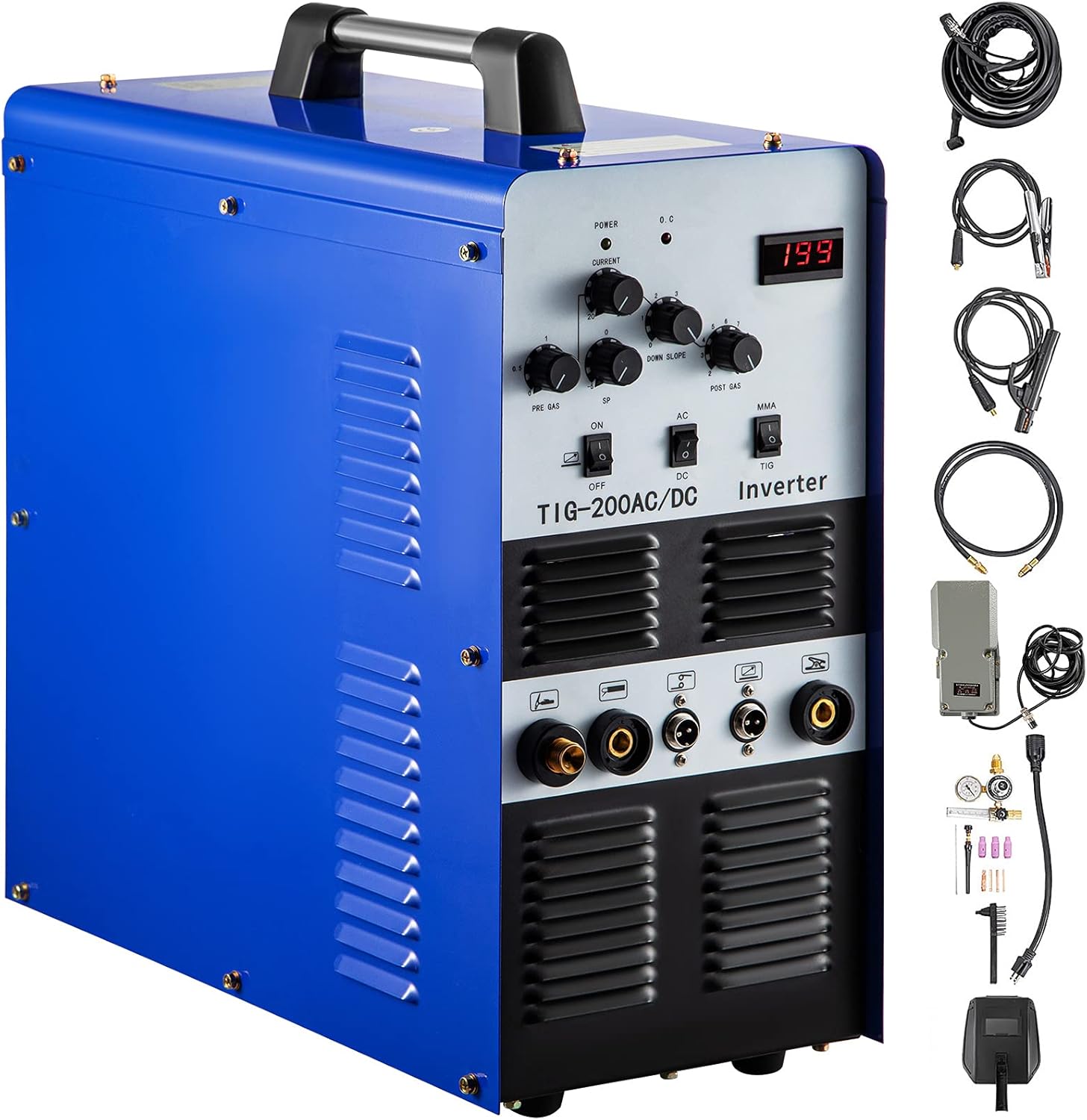 Mophorn TIG200 200A AC/DC Aluminium Wig/Stick Welder WIG-Schweißer ...