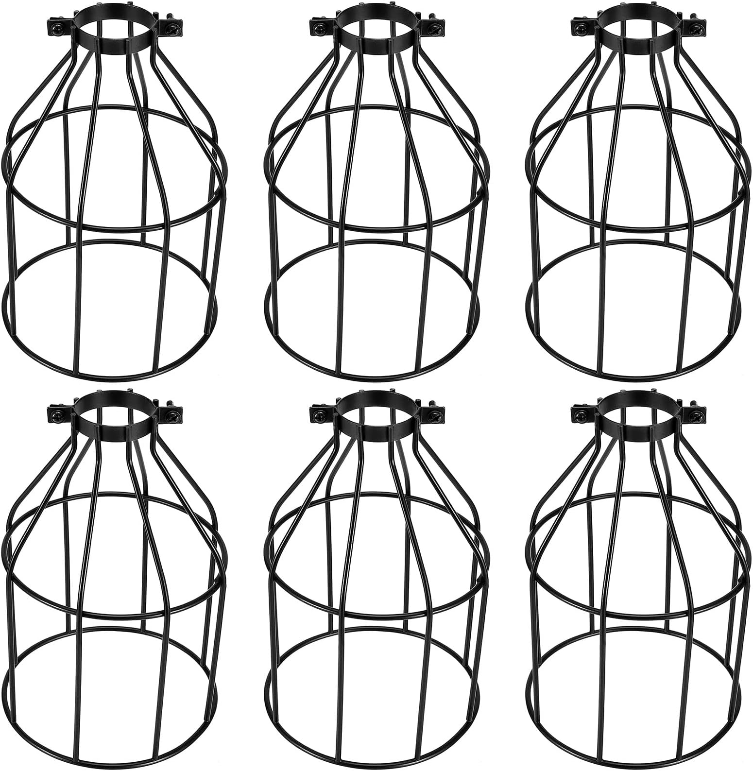 Rustic State Adjustable Metal Wire Hanging Pendant Light Cage, Lamp ...