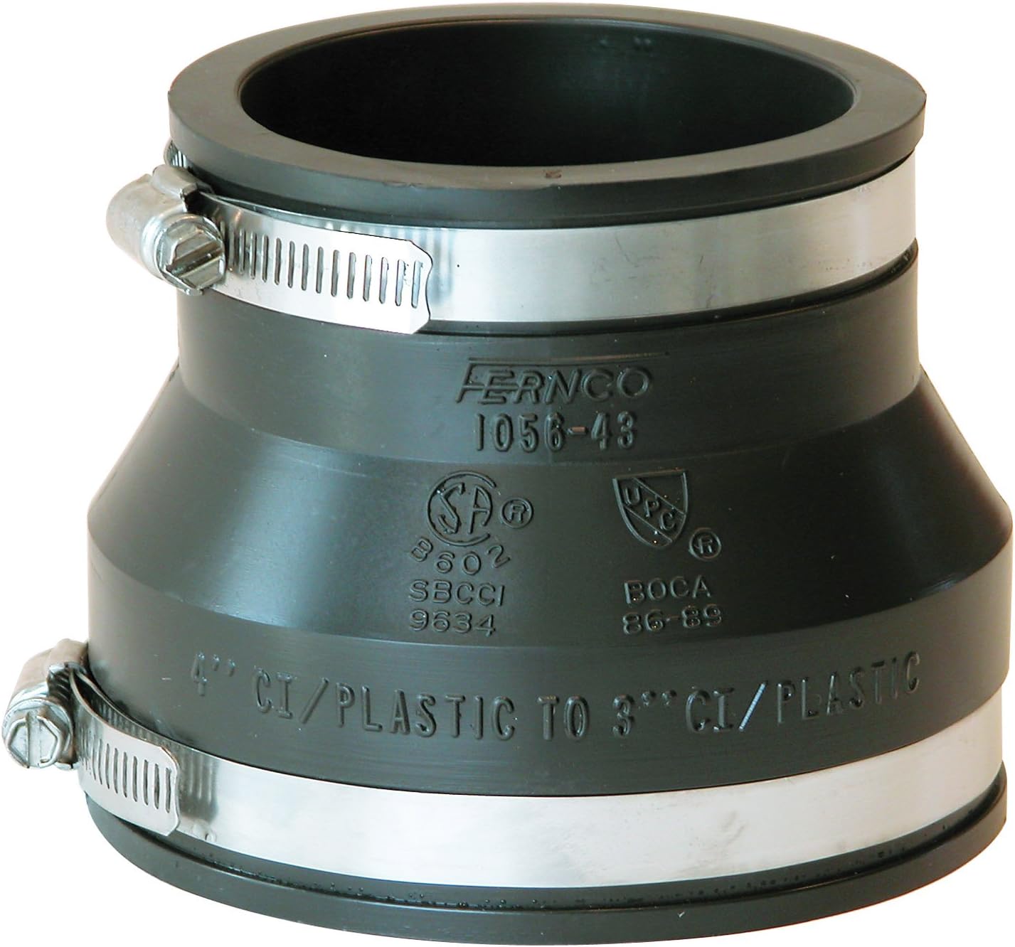 Amazon.com: French Drain Man 3” Corrugated Pipe Adapter (3” Corrugated ...