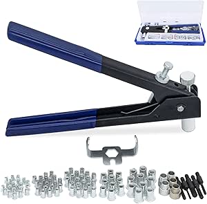 Amazon.com: 88pcs Rivet Nut Tool Kit, Rivnut Tool Blind Nut Rivet Gun ...