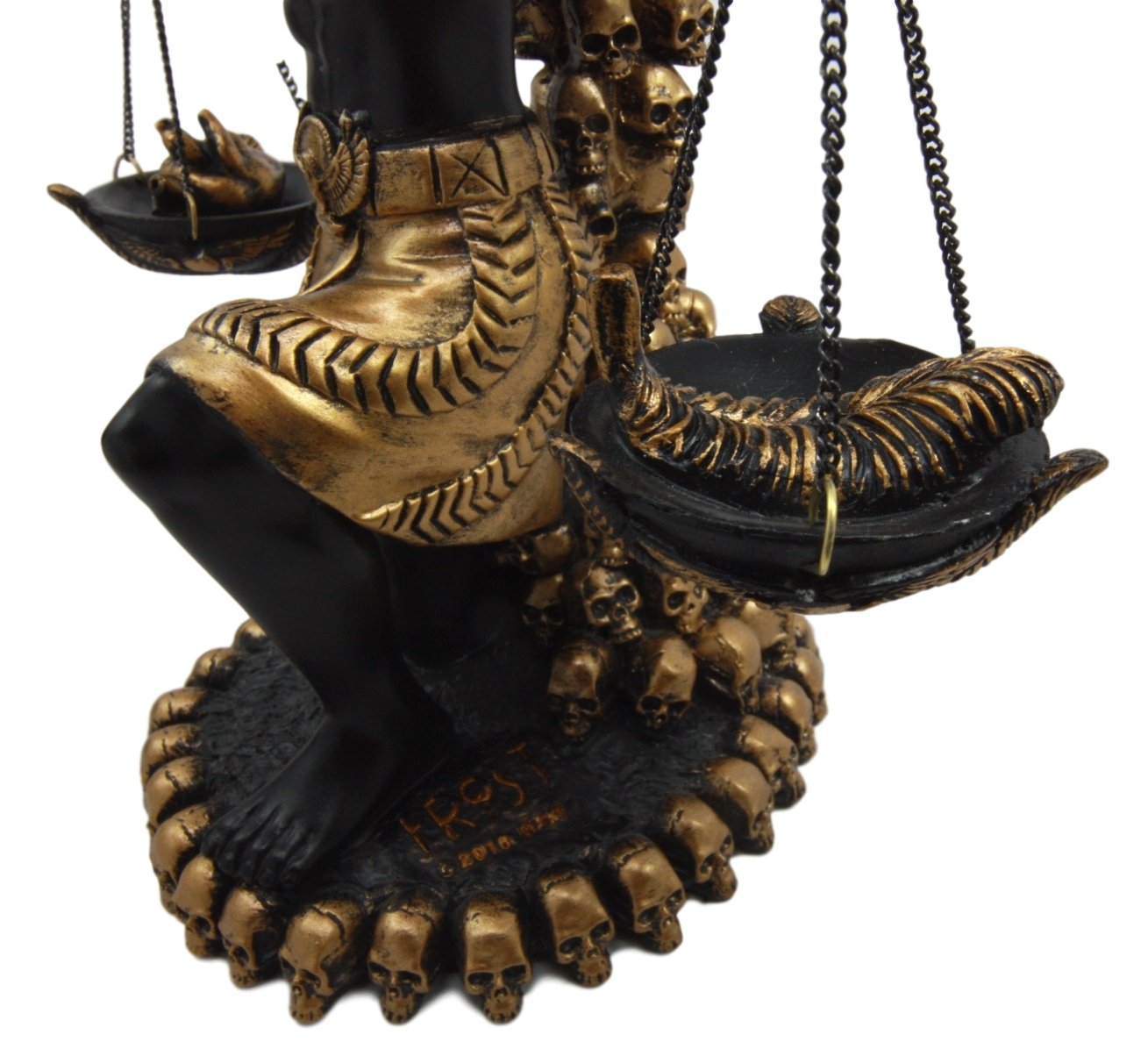 Ebros Ancient Egyptian God Anubis Statue by Ankh Altar Weighing The ...