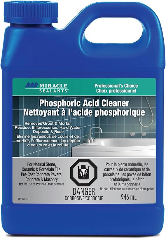 Miracle Sealants Phosphoric Acid Cleaner, 946mL, Acid Cleaners - Amazon ...