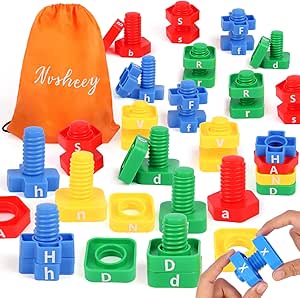 Amazon.com: Nvsheey ABC Letters Matching Games - Alphabet Learning Toy ...