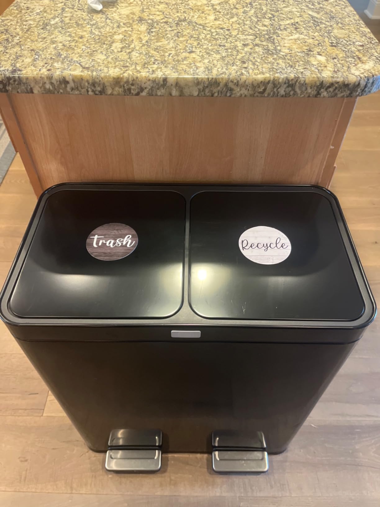 Amazon.com: BabyPop! Recycle Trash Can Combo, Recycle Magnet for Trash ...