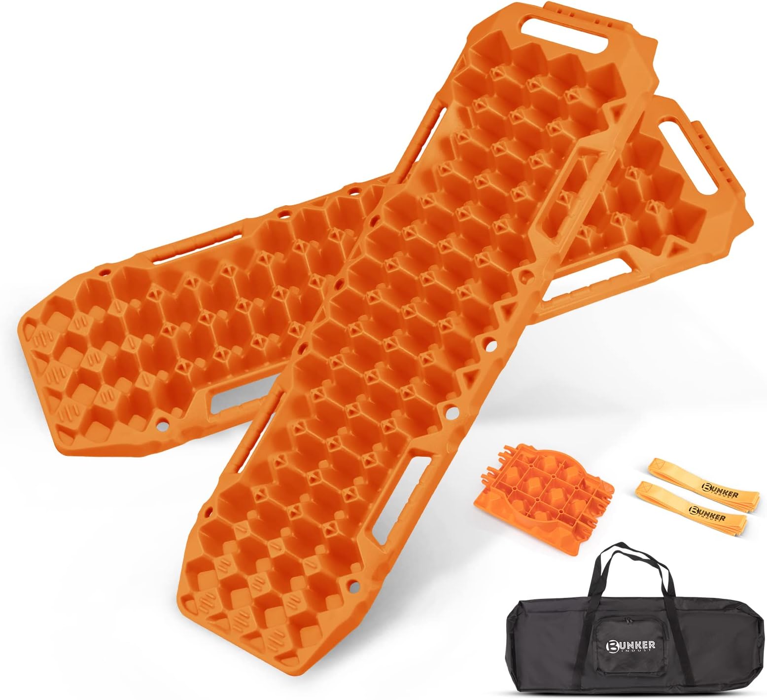 Traction Recovery Boards- BUNKER INDUST Offroad Traction Mat Orange ...