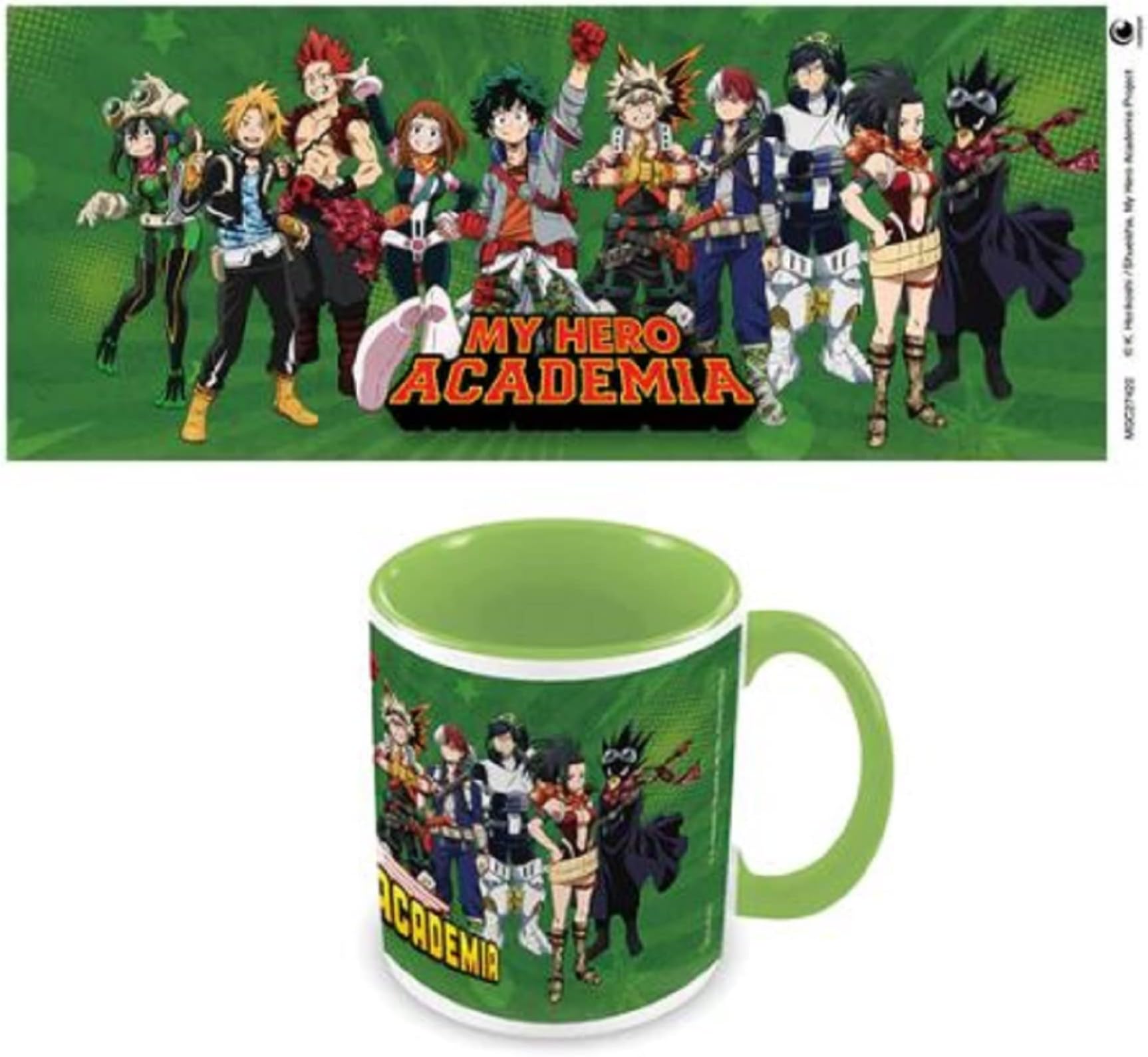 Amazon.com: Pyramid International My Hero Academia Mug (Clash Design ...