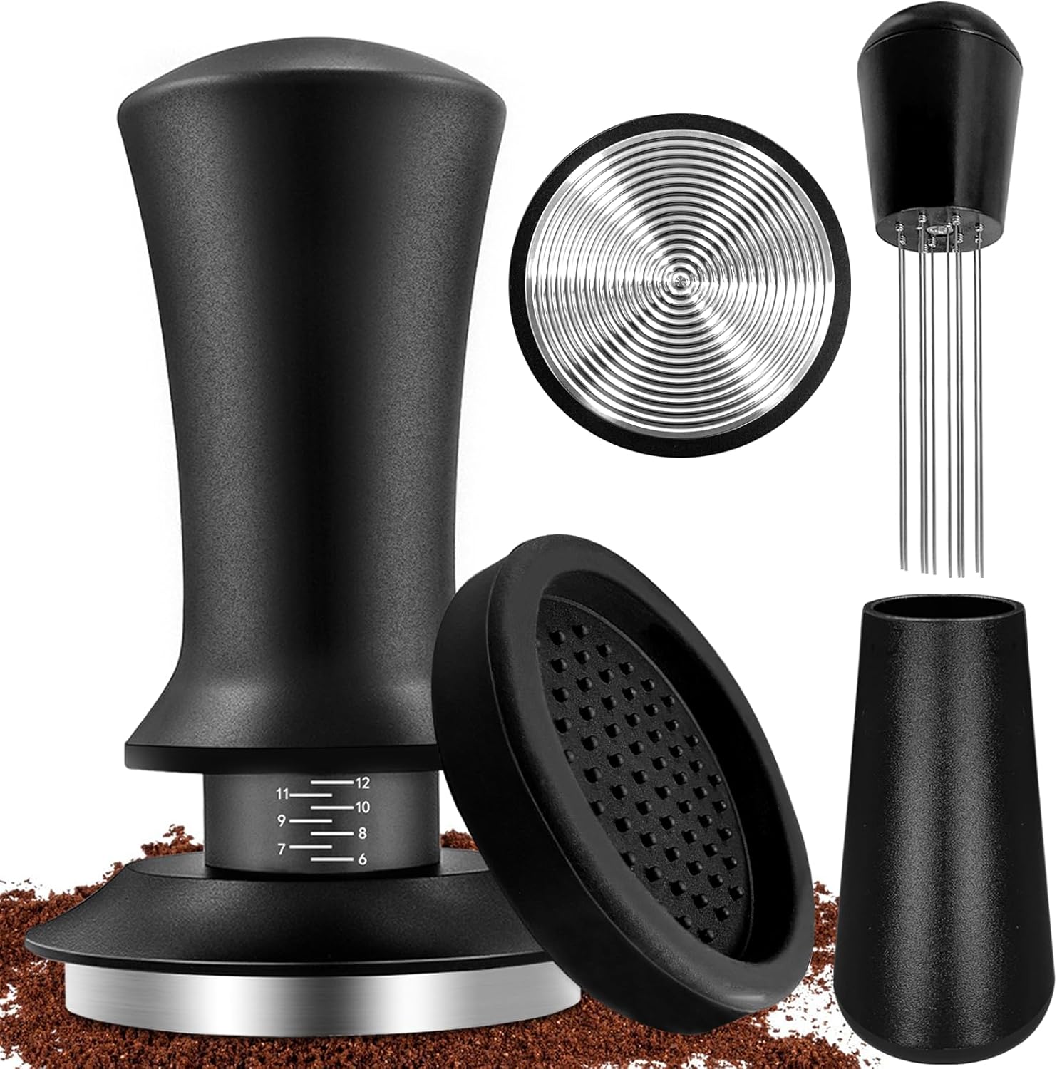 Amazon.com: 51mm Espresso Accessories Kit, Coffee Tamper Set, Spring ...
