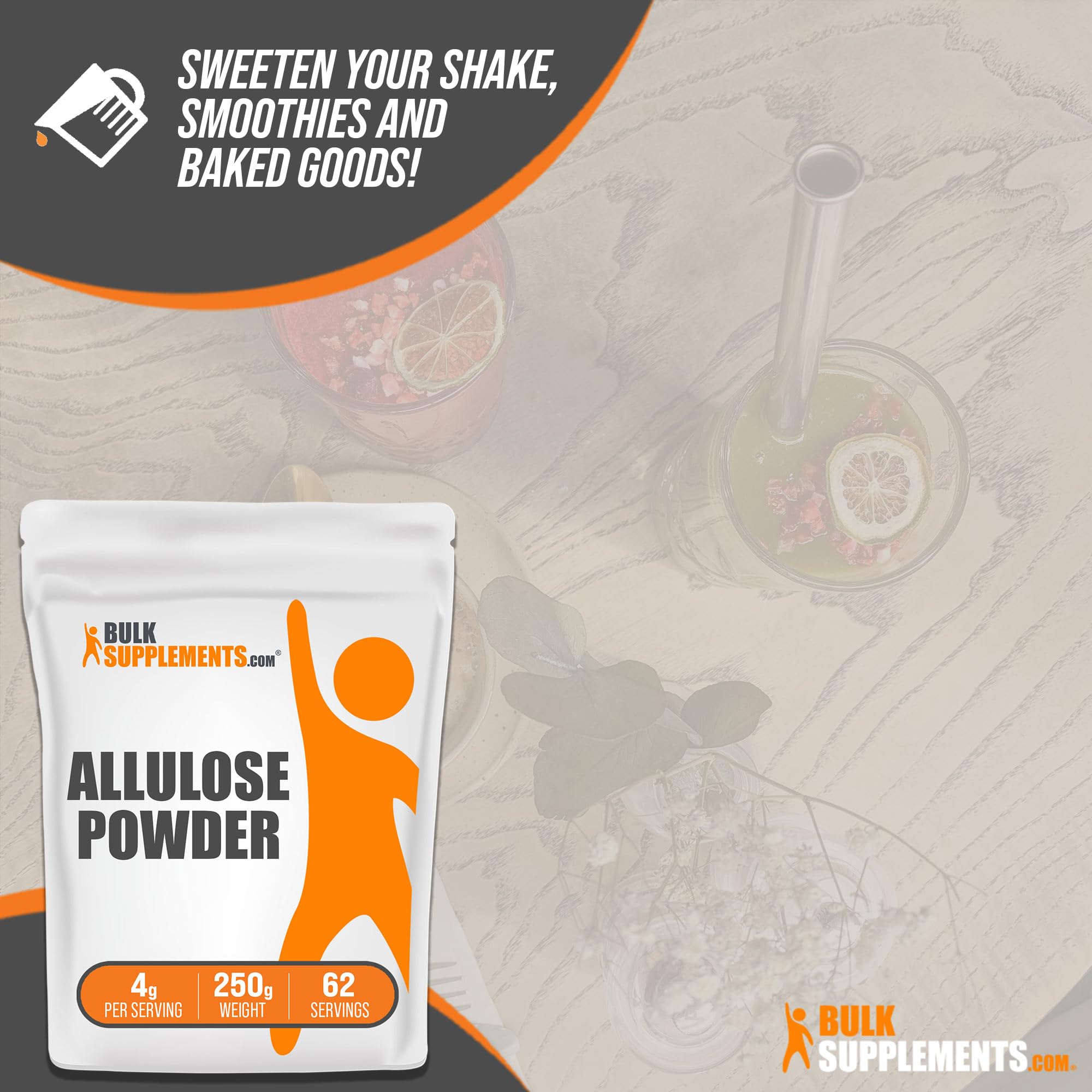Snapklik.com : BulkSupplementscom Allulose Powder - Allulose Powdered ...
