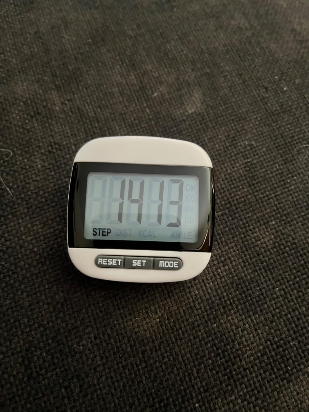 Digital Pedometer Step Pedometer Sport Walking Calorie Distance Counter ...