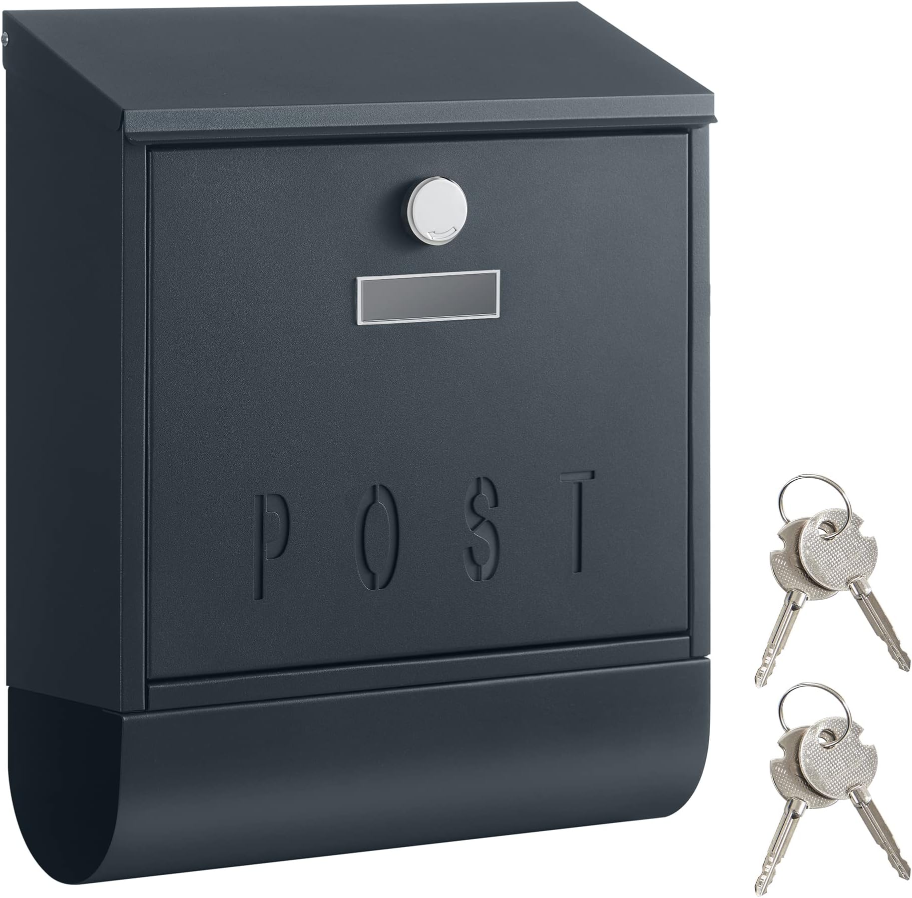 ACL Wall Mounted Lockable Post Box for Outdoor Use - Upgrade Your ...