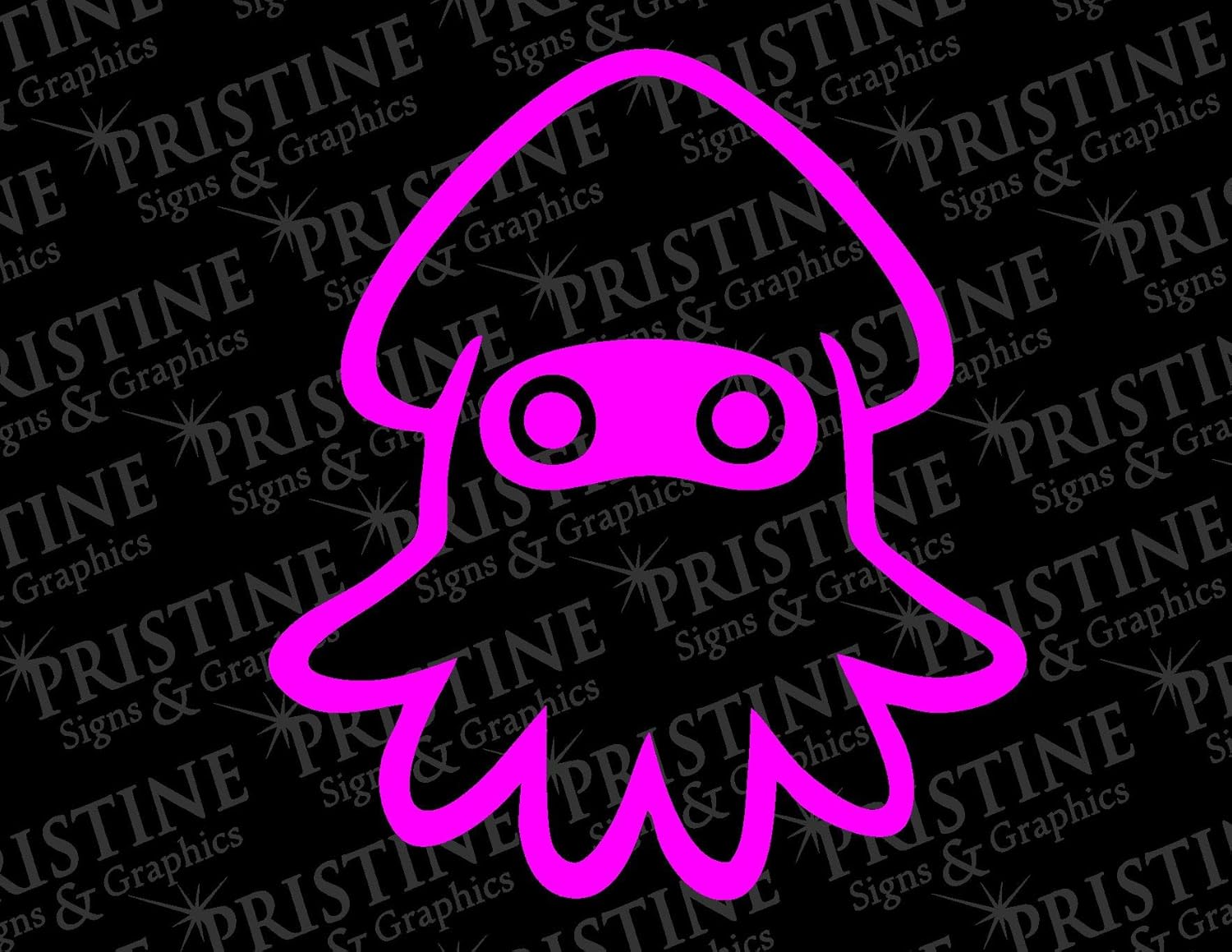 Amazon.com - Mario Squid (Blooper) Vinyl Decal (Hot Pink)
