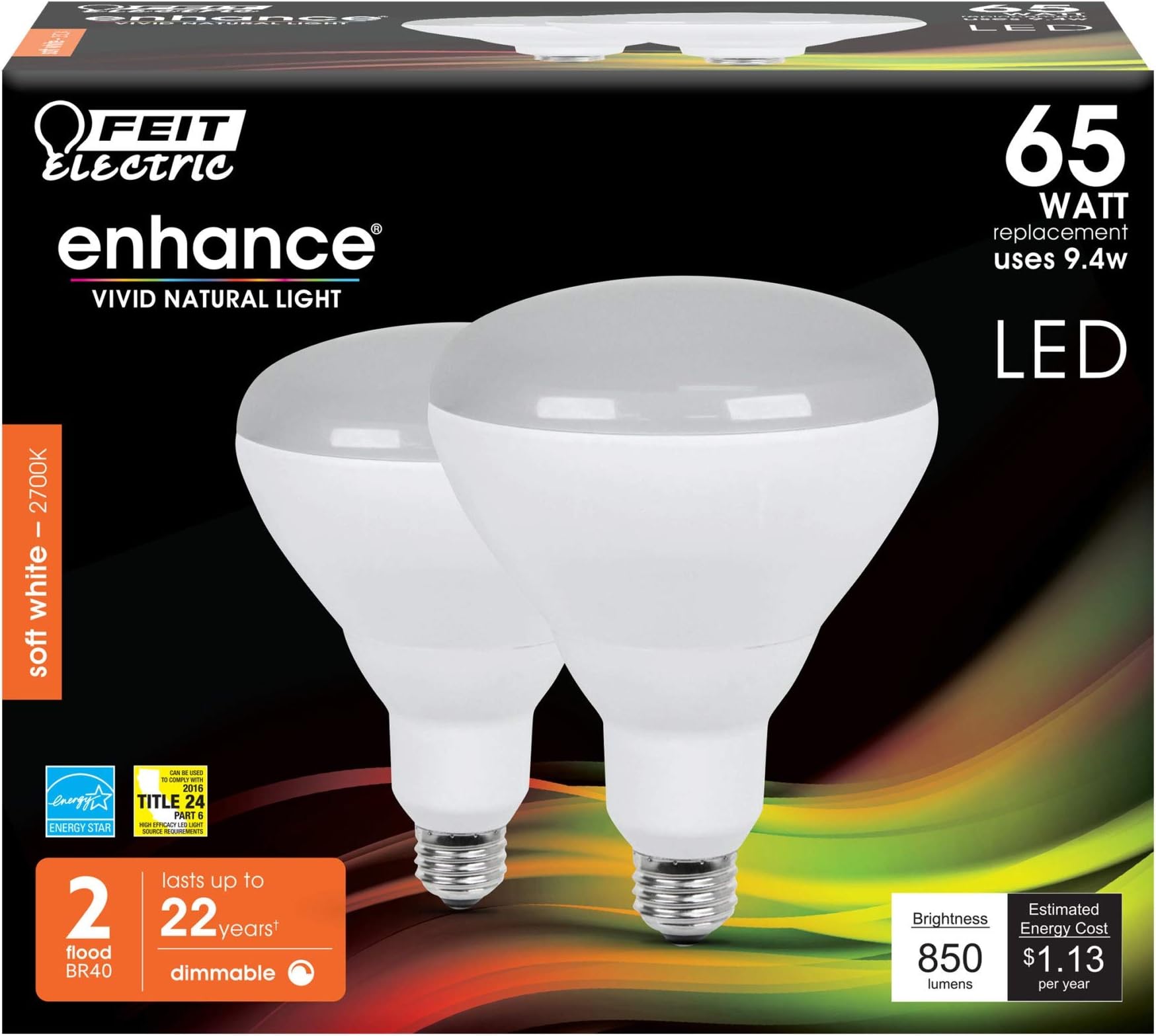LED FEIT BR40 65W EQ SW - Amazon.com