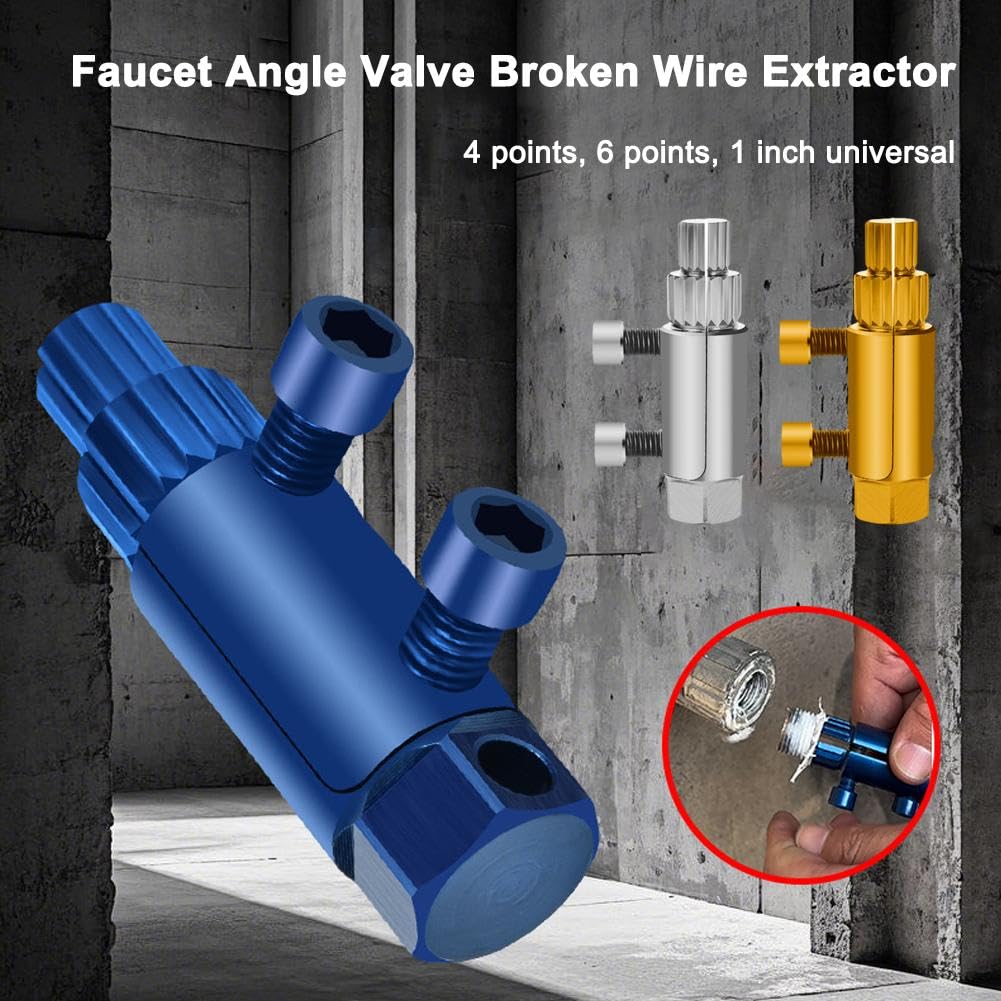 Screw Extractor Kit PERFECT TECH Broken Pipe Extractor 1/2’’ 3/4 ...