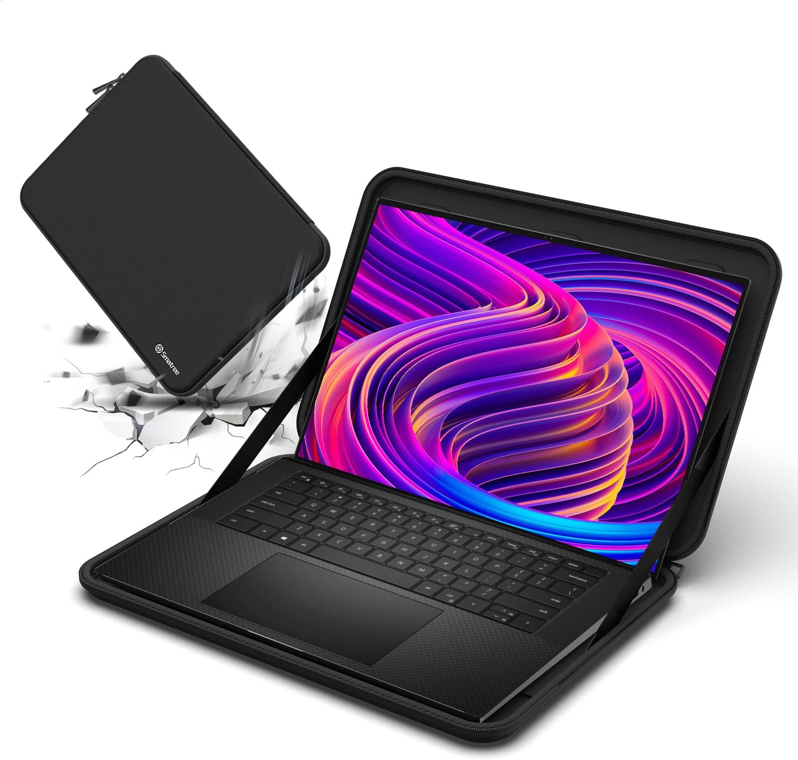 Amazon.com: Smatree Hard Shell Laptop Case for 15.6inch DELL Inspiron ...