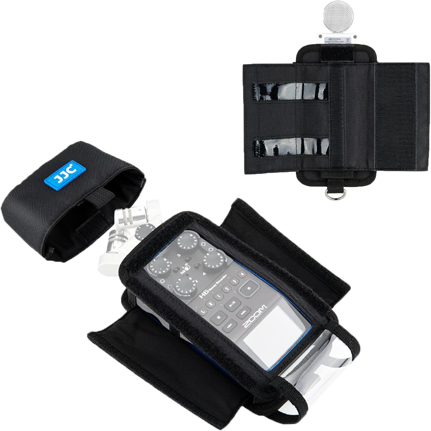 Amazon.com: JJC HRP-H6 Handy Recorder Protective Pouch Case for Zoom H6 ...
