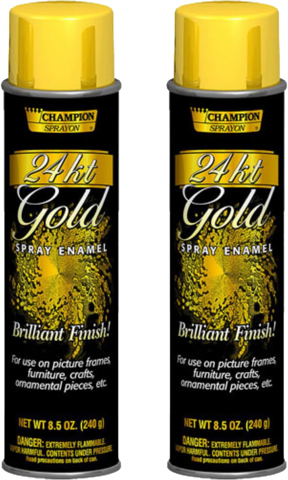 Krylon K01701A77 Metallic Paint, Bright Gold, 11 oz. - Krylon Metallic ...