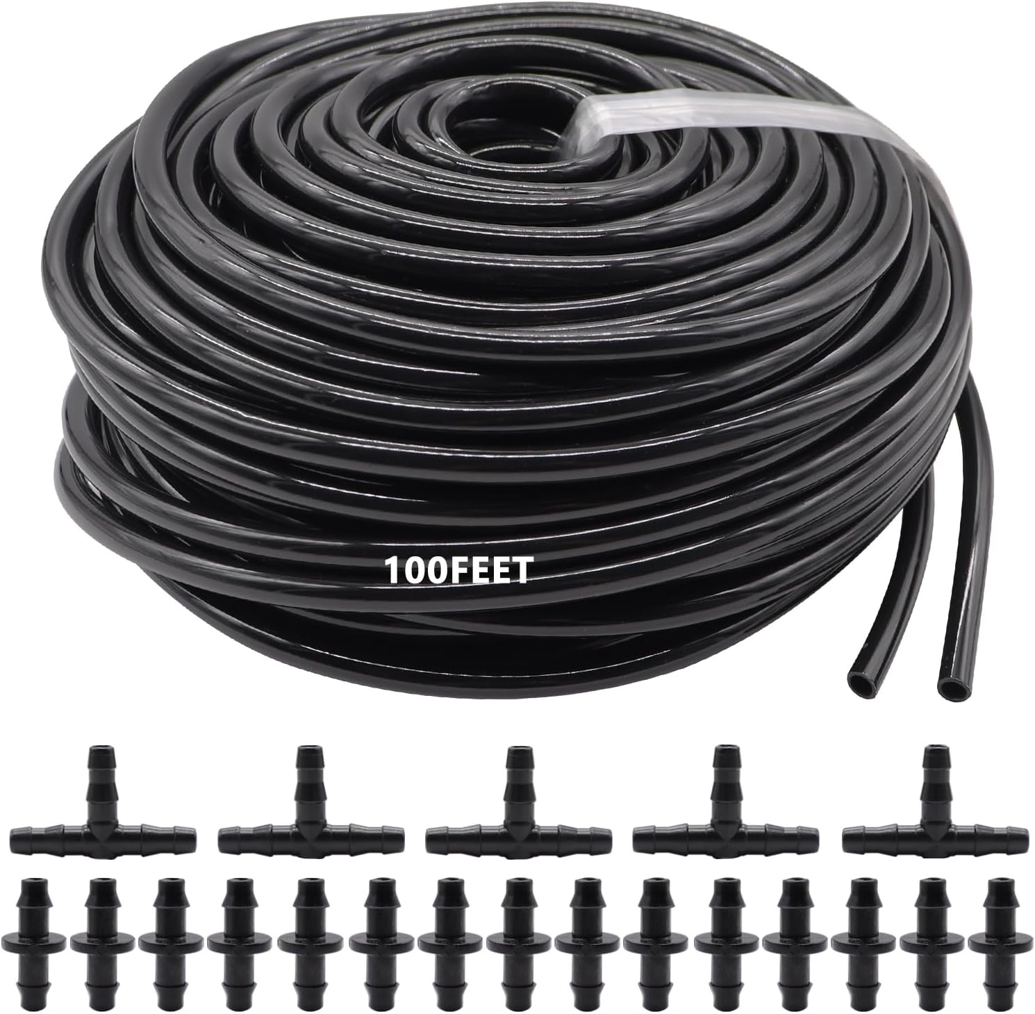 Amazon.com : Aienxn 100FT 1/4" Blank Distribution Tubing - Garden ...