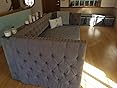 Amazon.com: Homelegance Adalie Fabric Upholstered Daybed with Trundle ...