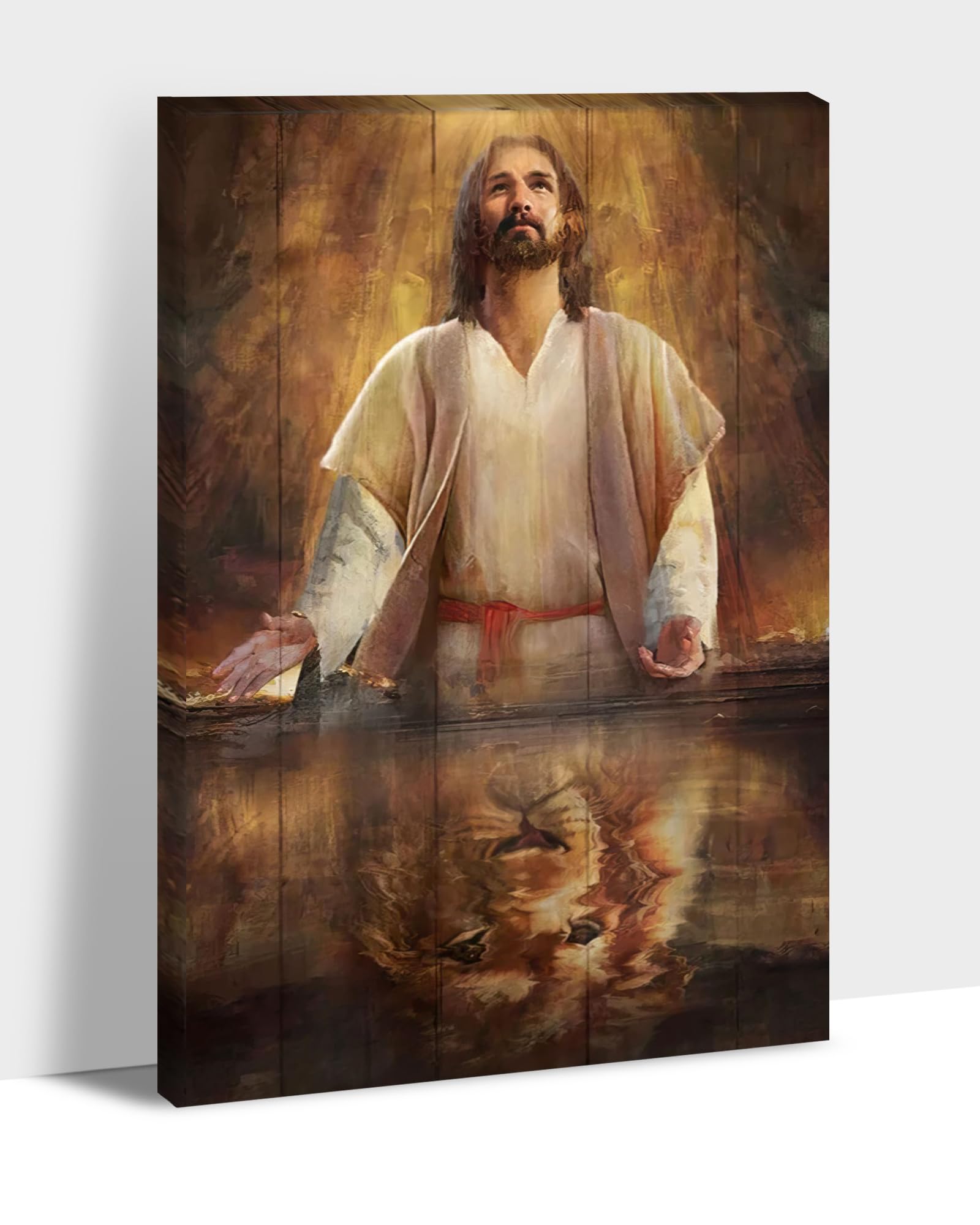 Arte Religioso Cristiano Moderno Impresión De Arte En Lienzo De