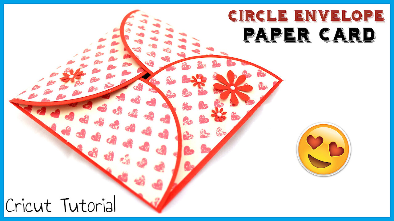 Watch Paper craft tutorial& DIY circle envelope card on Amazon Live