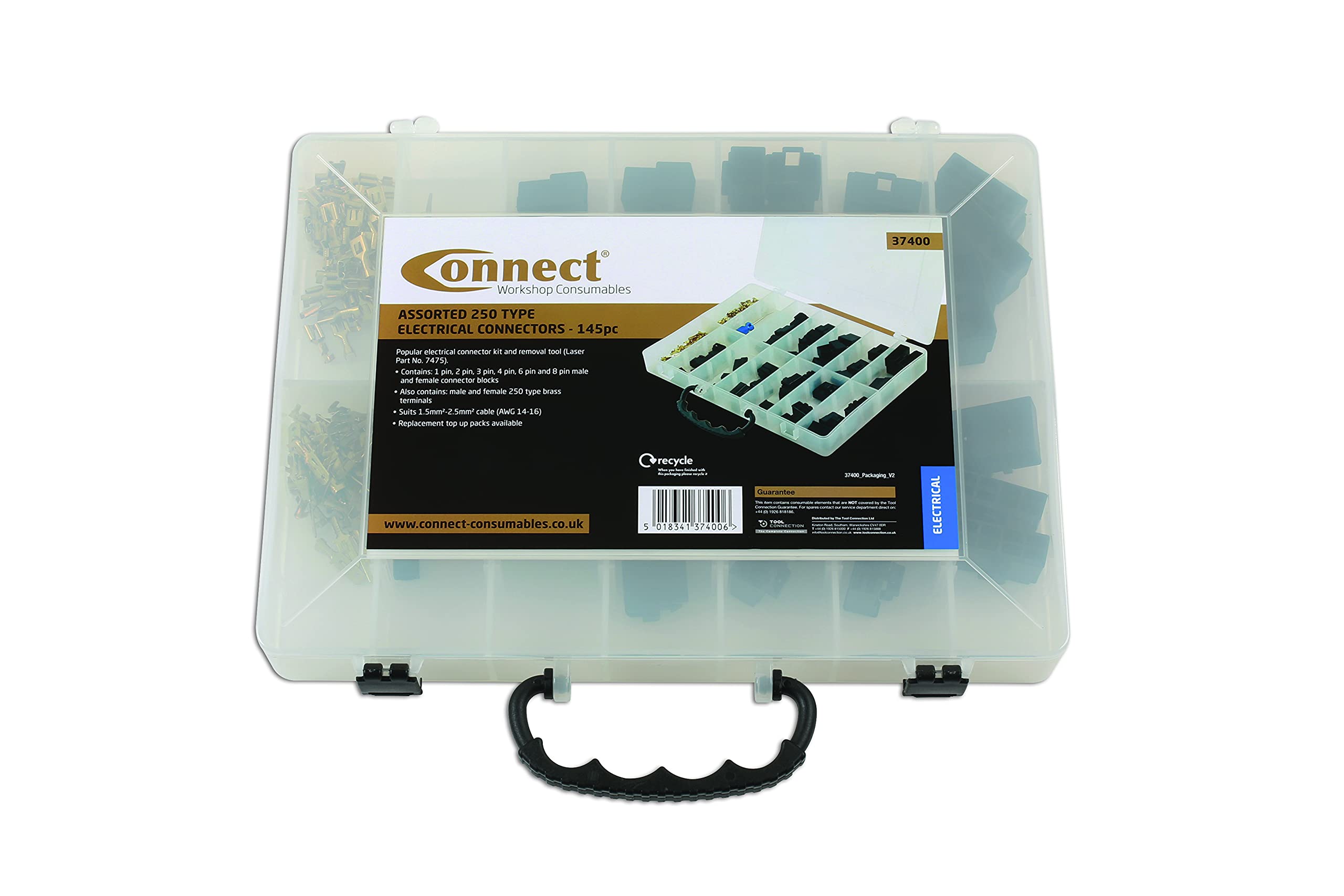 Workshop Electrical Connections Connect Consumables 37400 Assorted 250