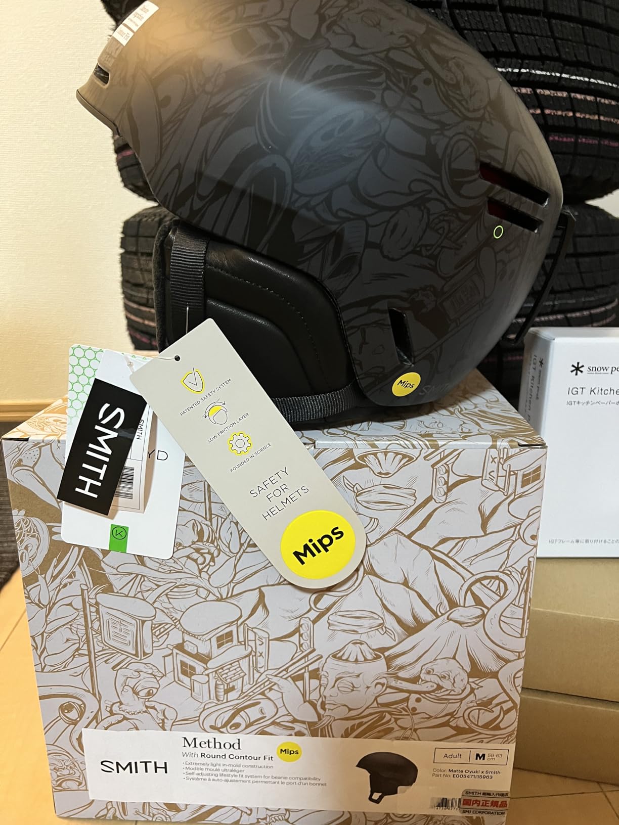 Amazon | SMITH スミス 010274624 METHOD(ASIAN FIT) メソッド MATTE OYUKI X SMITH ...