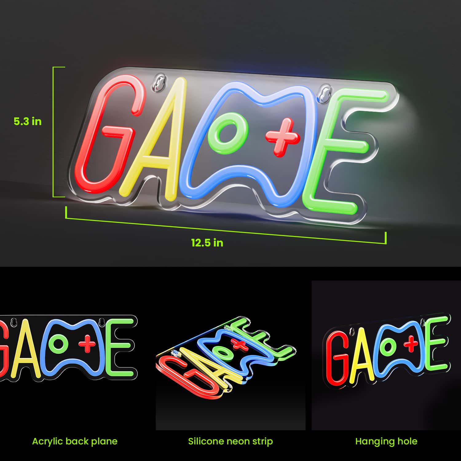 Google Logo Neon Light Signage, HD Wallpaper Peakpx, 58% OFF