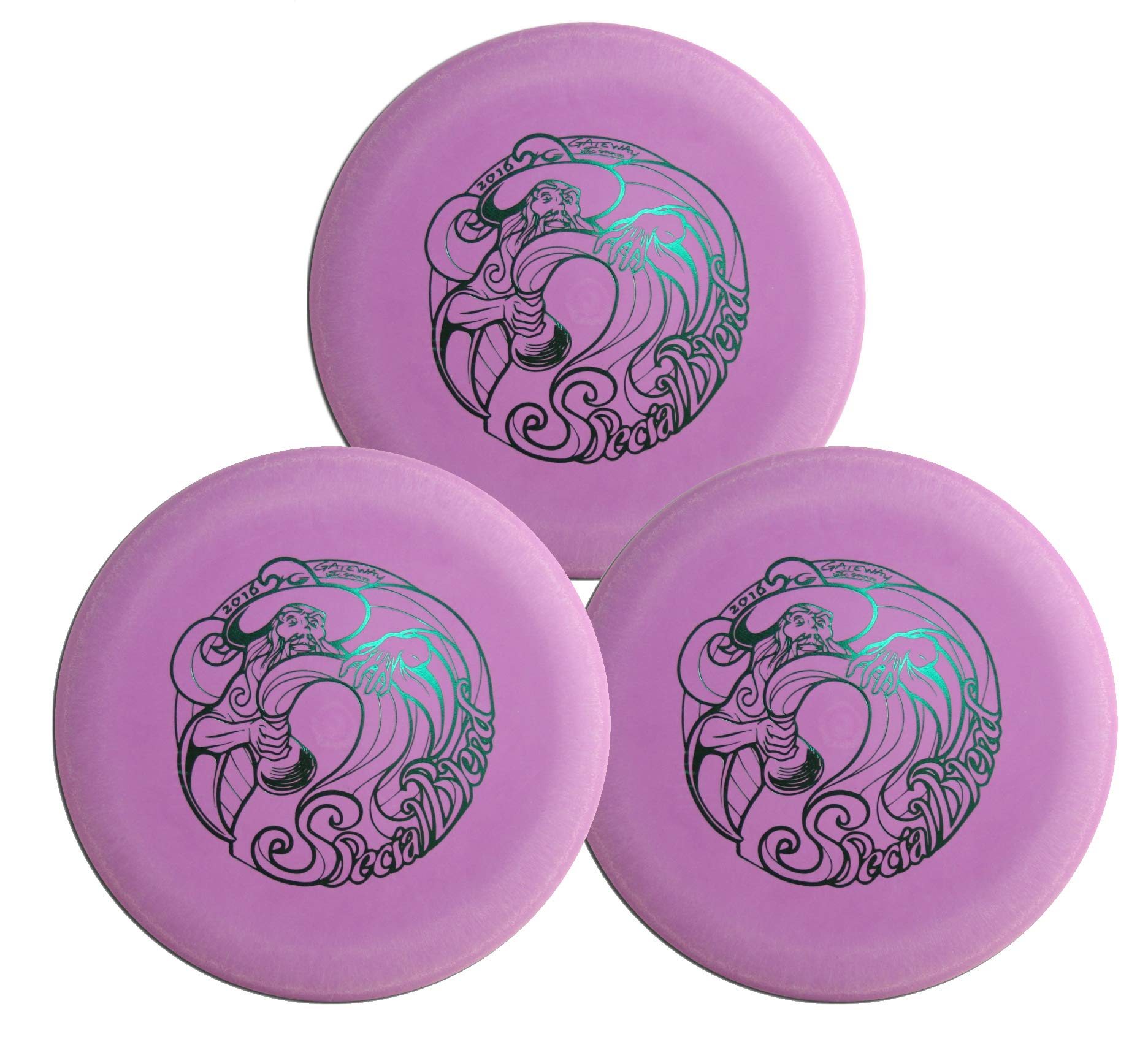 Snapklik.com : Gateway Wizard Disc Golf Putter Approach Disc - 3 Pack