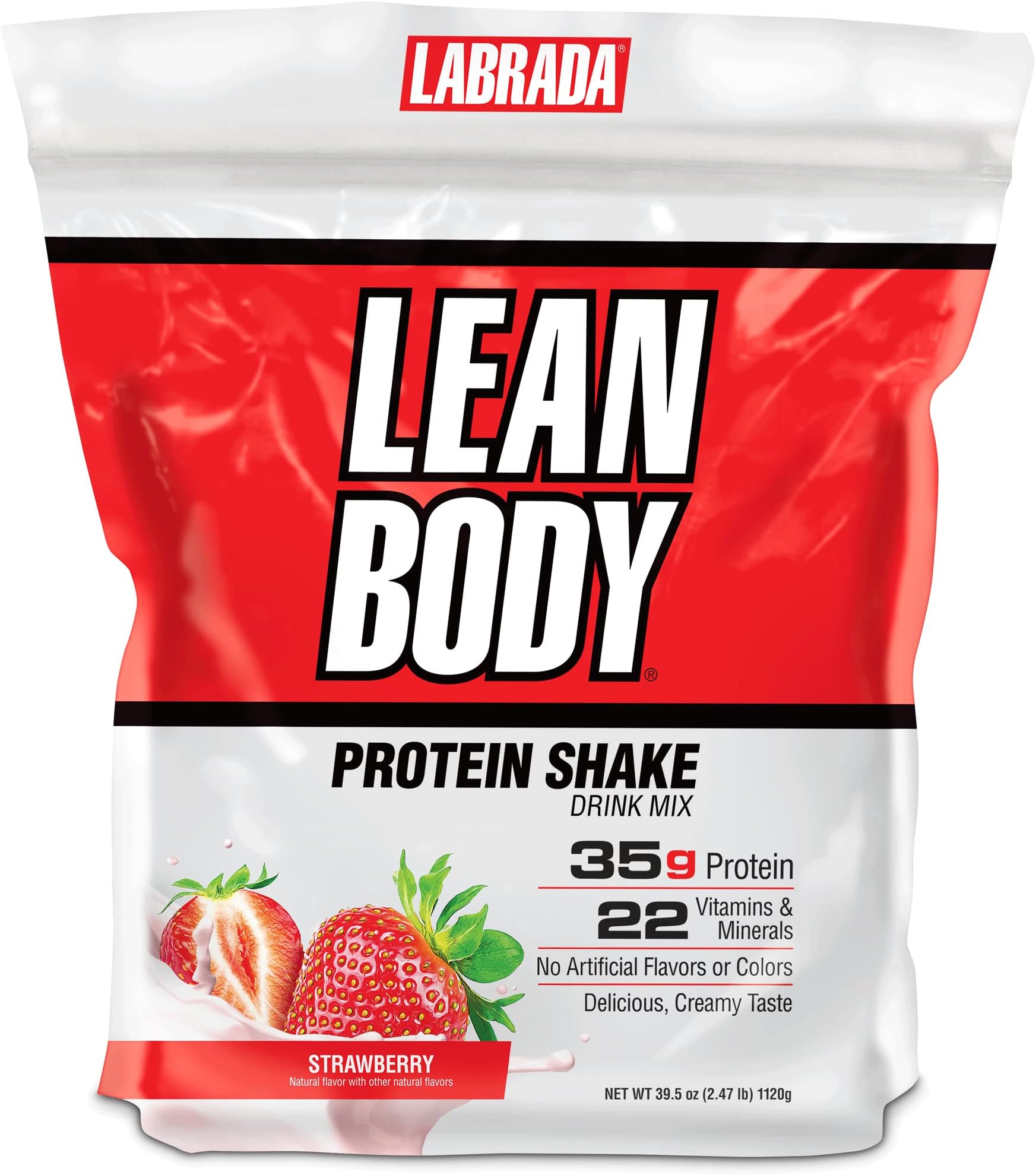 Amazon.com: Labrada Nutrition Lean Body Hi-Protein Meal Replacement ...