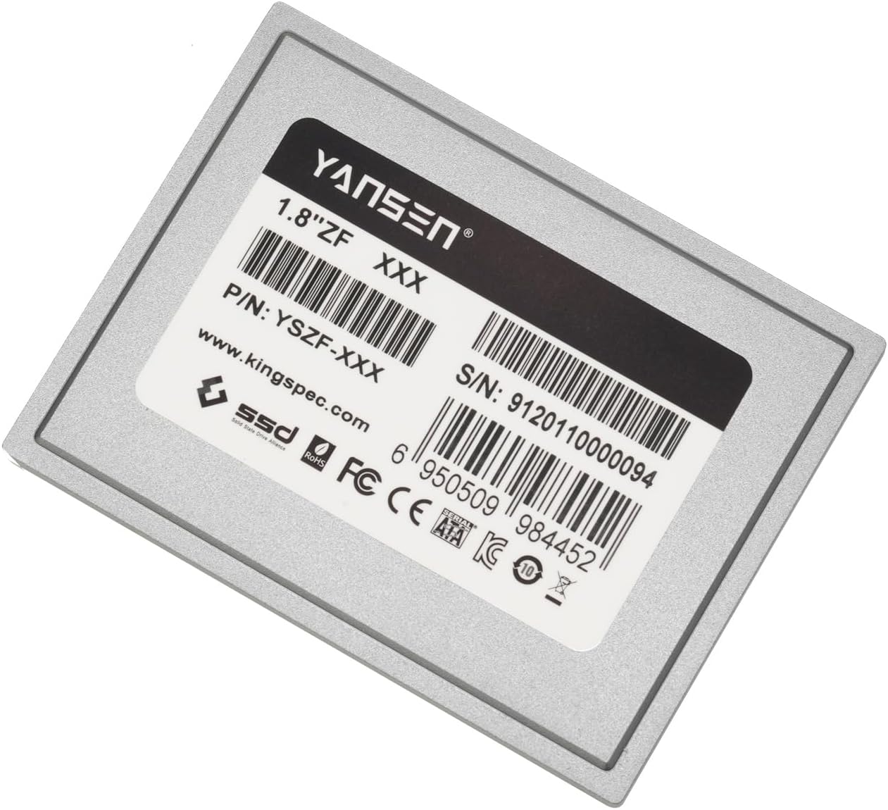 Amazon.com: Yansen 128GB 1.8-inch ZIF 40-pin SSD Solid State Disk Industrial-Grade : Electronics