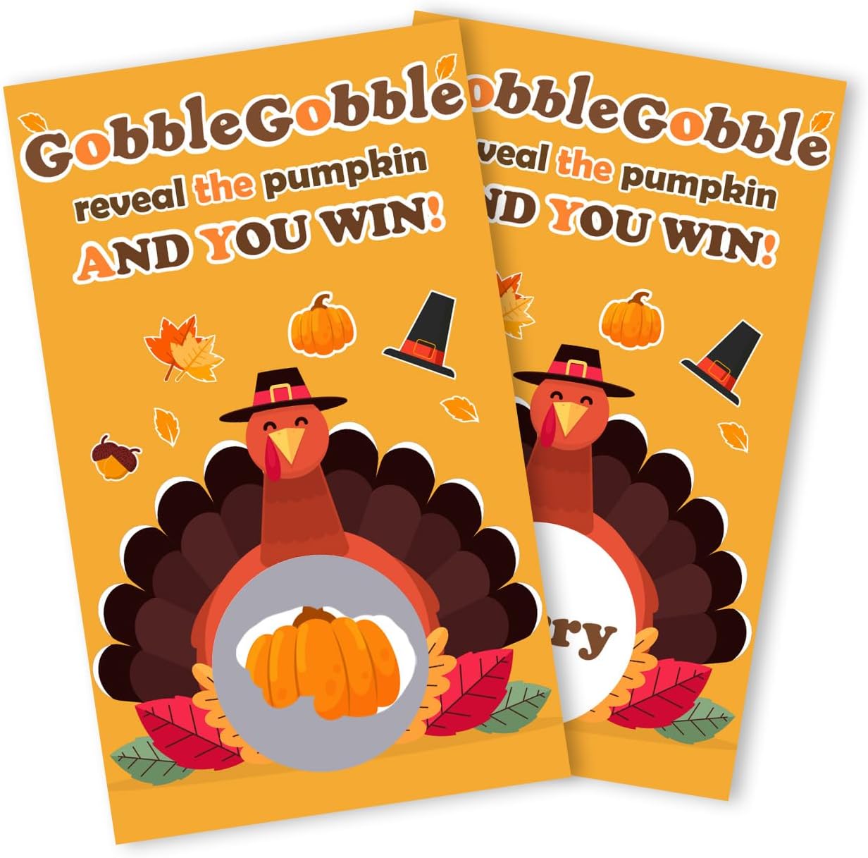 Amazon.com: Thanksgiving Scratch Off Cards, Thanksgiving Party Games ...