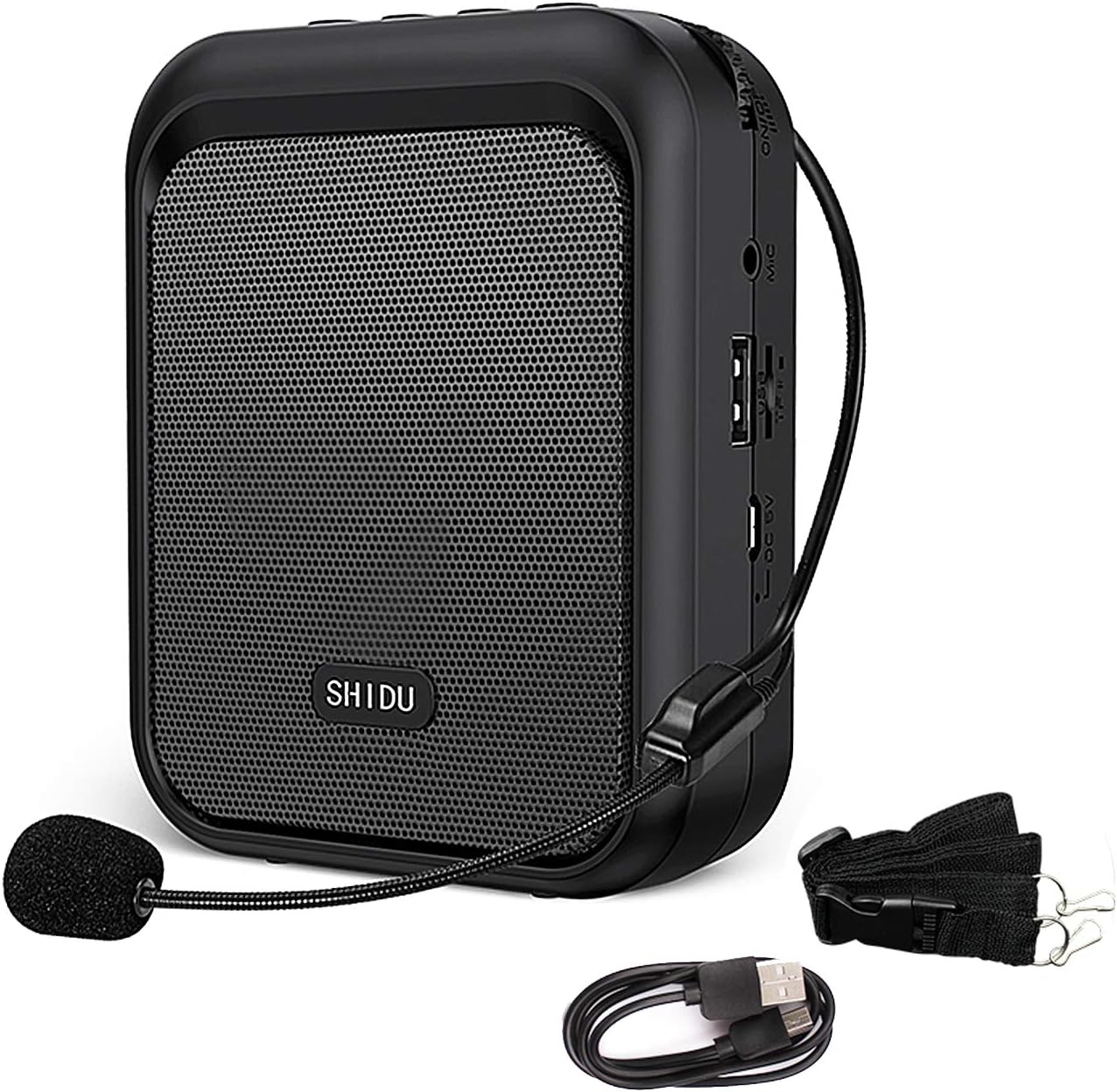 Amazon.com: SHIDU Voice Amplifier for Teacher with Portable Microphone ...