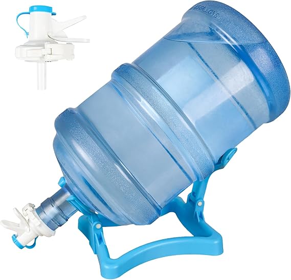 Amazon.com: 5 Gallon Water Jug Holder, Collapsible Water Dispenser ...
