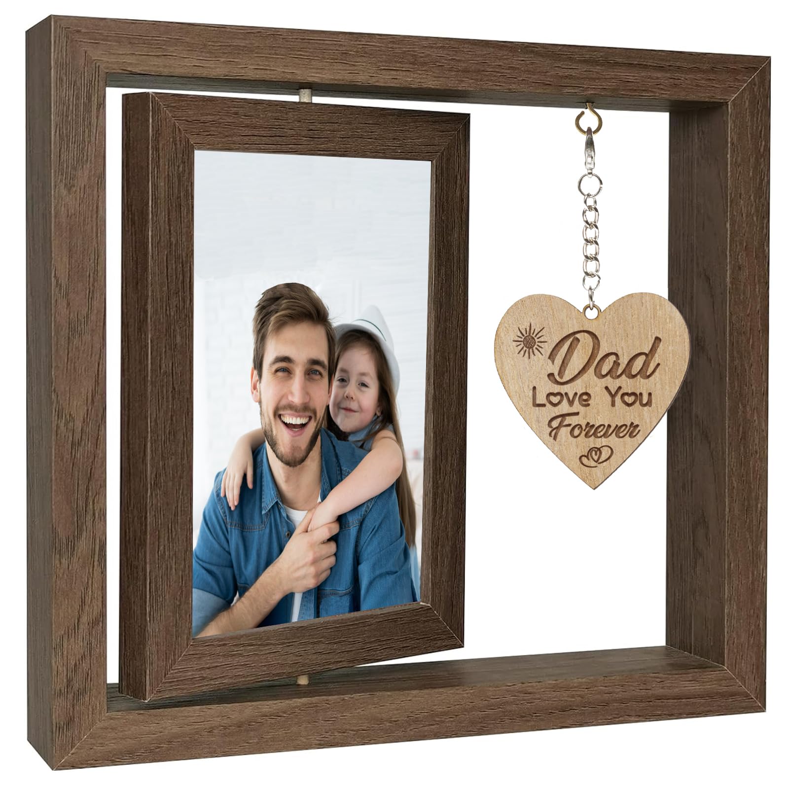 Amazon.com - Hooweti Father's Day Gifts for Dad, Dad Picture Frames ...