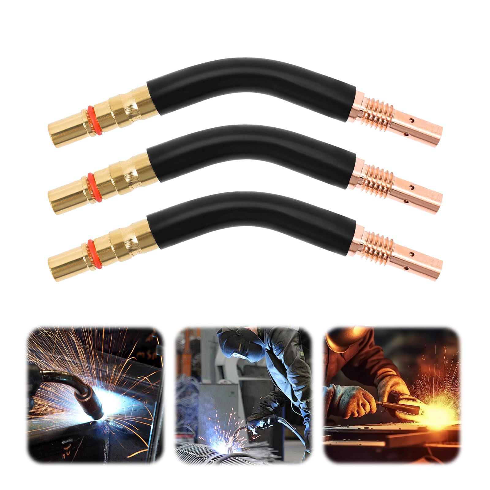 3Pcs Welding Gun Bending Pipe Bending Rod, Universal Welding ...