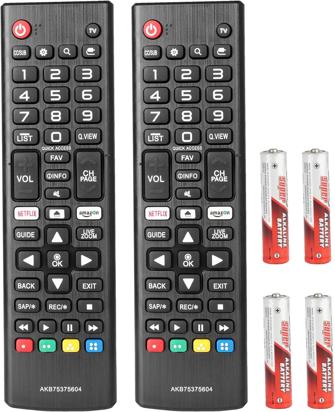 Amazon.com: AKB72915206 Replaced Remote Applicable for LG TV 55LE5300 ...