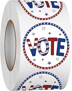 Amazon.com : Heyfibro 500 PCS Vote Stickers, 1.5 Inch Labels for Voting ...