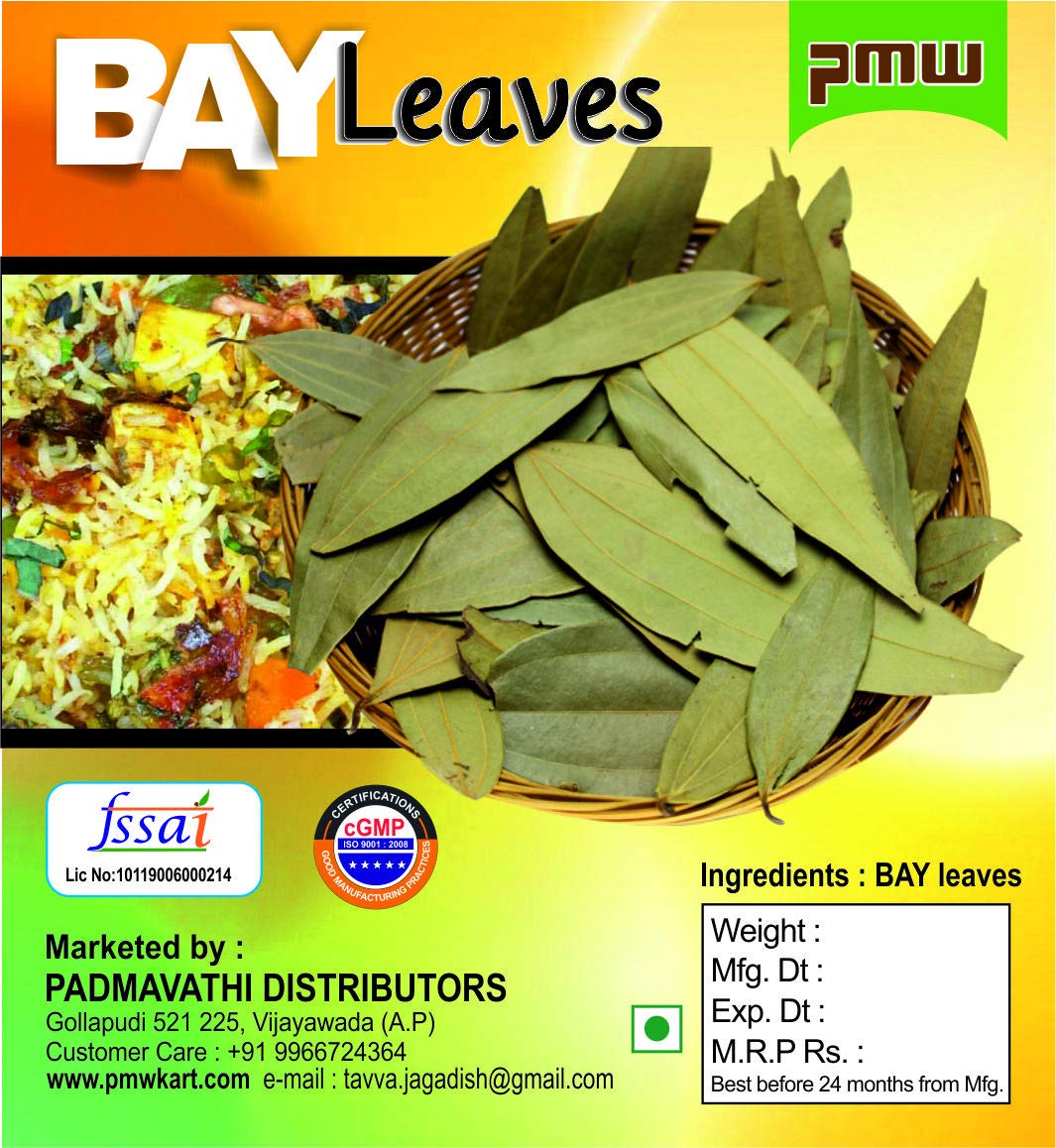 Pmw Grade A Quality Bay Leaf Tej Patta Biryani Leaf 500 Grams pmw-grade-a-quality-bay-leaf-tej-patta-biryani-leaf-500-grams