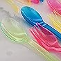 Amazon.com | Disposable Serving Utensils, Neon 12 Pack, Four 10 ...