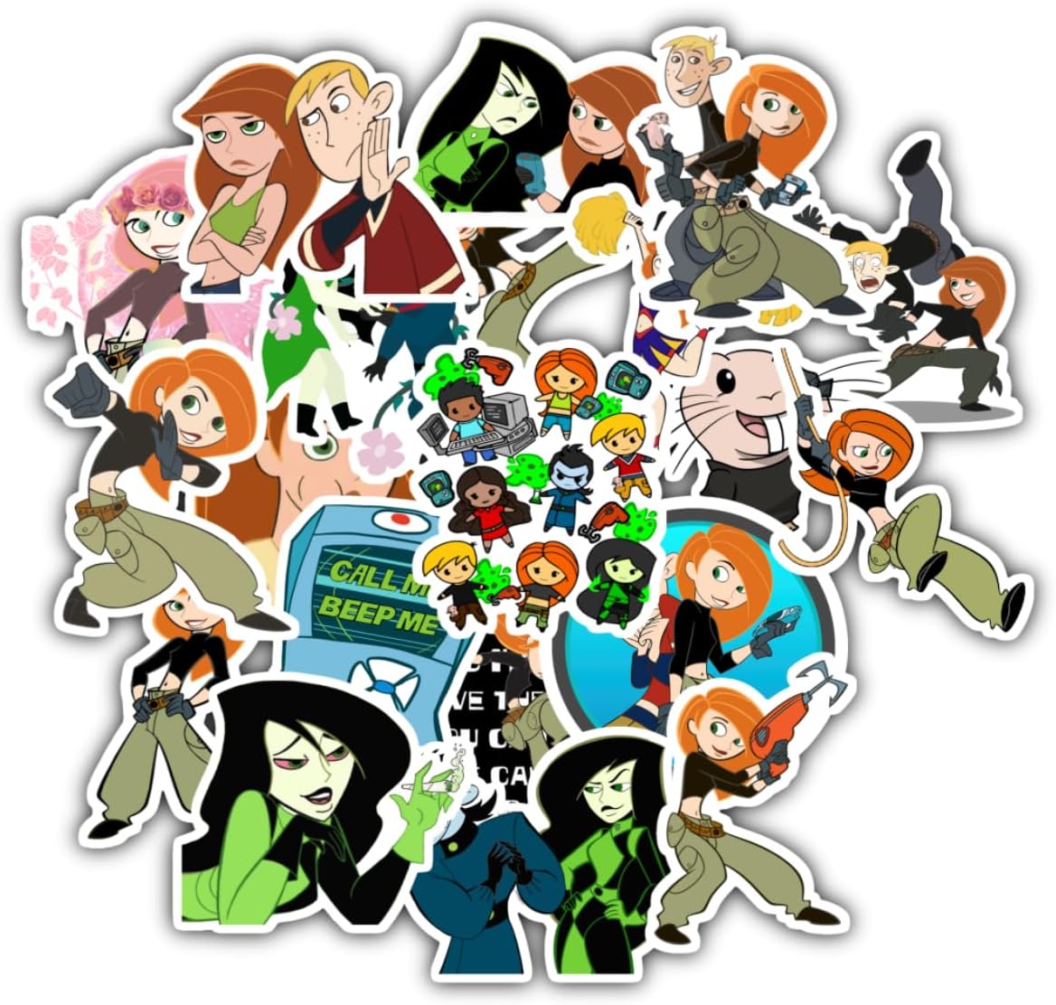 Amazon.com: MONDAYTOZ 20 Pcs Stickers Packs Possible Aesthetic of Vinyl ...