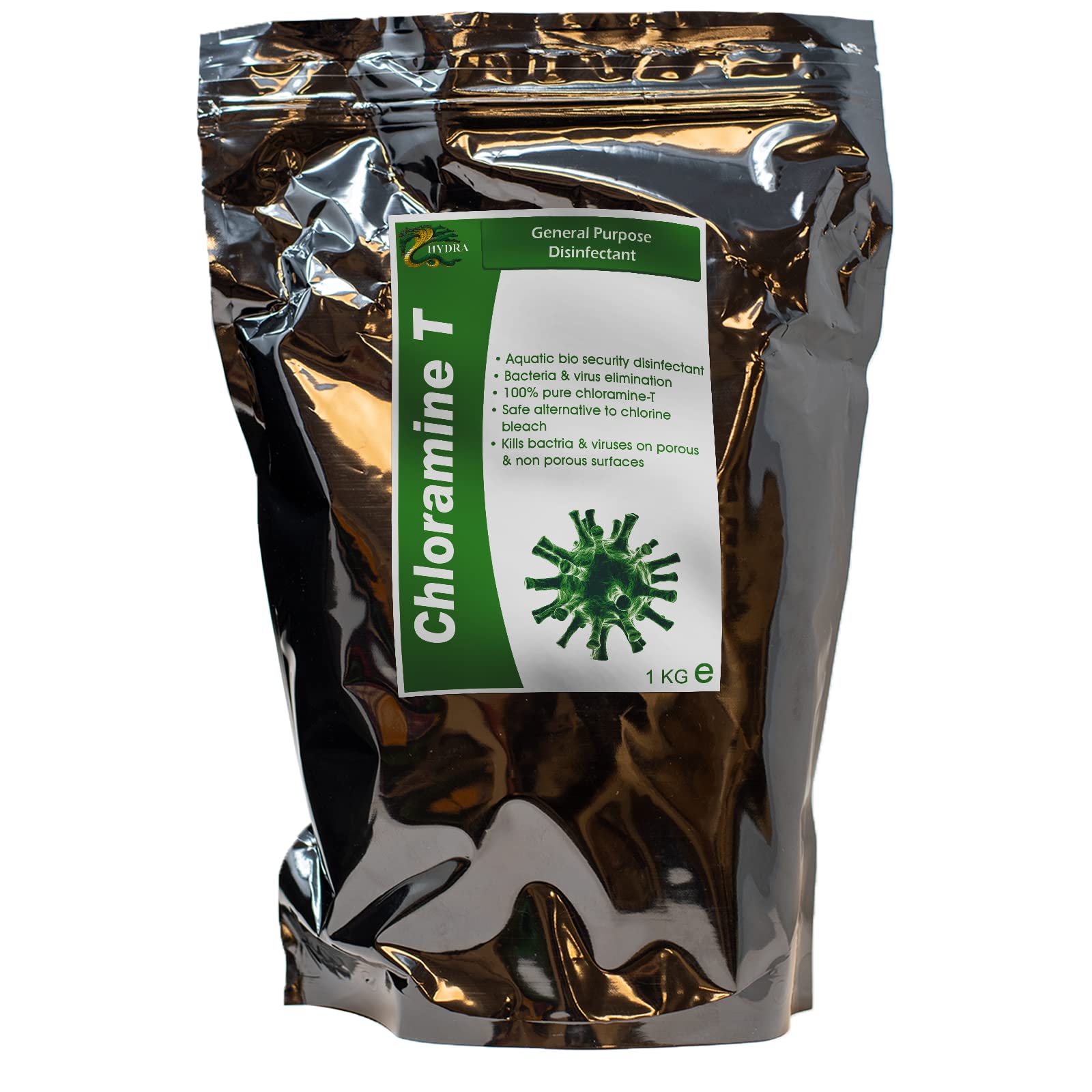 Hydra Chloramine T 1kg Treats Upto 1000 Litres Aqua Care | Desertcart ...