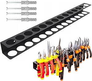 Amazon.com: Pliers Holder Wall Mount,Steel Wall Mount Tool Storage Rack ...
