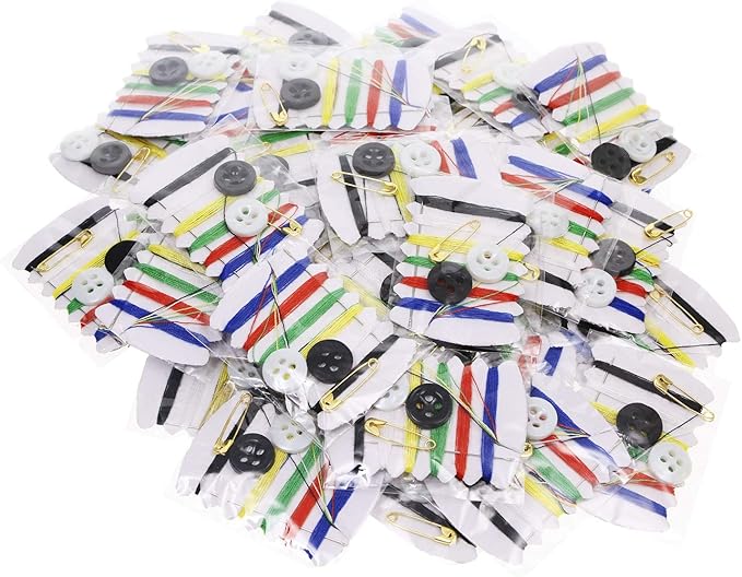 Amazon.com: Shapenty Small Simple Handy Travel Sewing Kits Thread ...