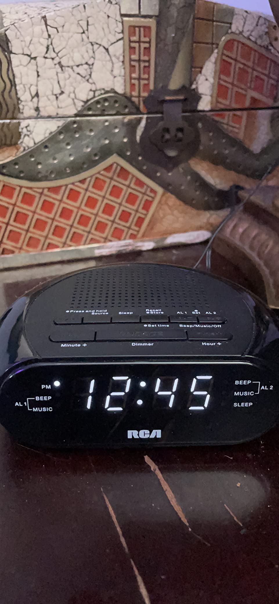 Amazon.com: RCA RCS27 Digital Radio Alarm Clock with Soothing Sounds ...