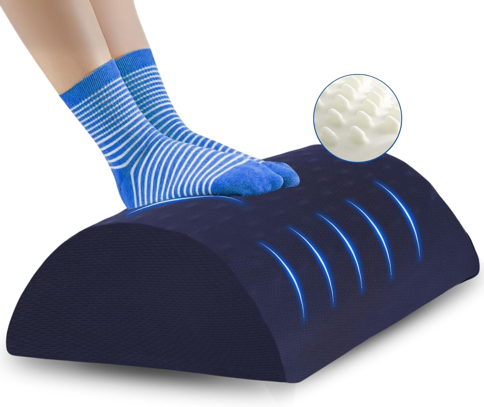 Amazon.com: TALSTILA Foot Rest for Under Desk at Work, Footrest with ...